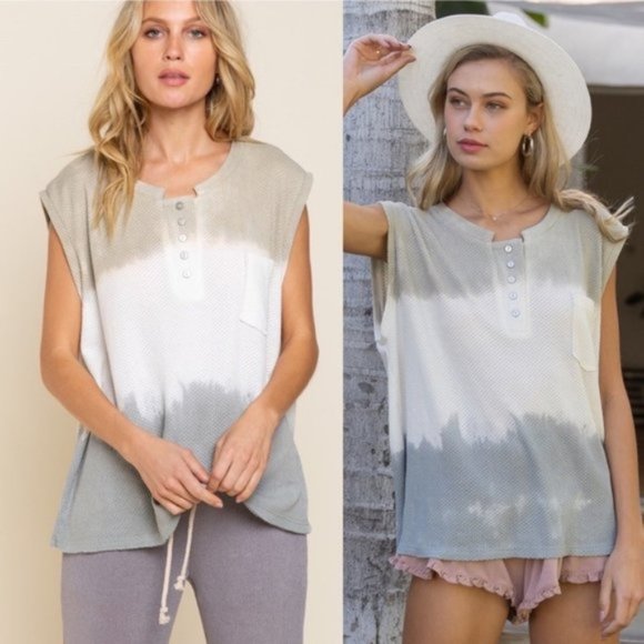 POL | Tops | Pol Waffle Weave Sleeveless Muscle Tee Mocha Java Blend ...